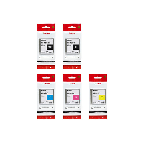 130ml Canon PFI-120/121 Ink Cartridges | Plotterbase