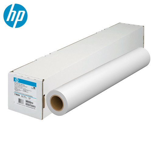 HP 90gsm Bright White Plotter Paper | 610mm | 45.7m | C6035A | Plotterbase