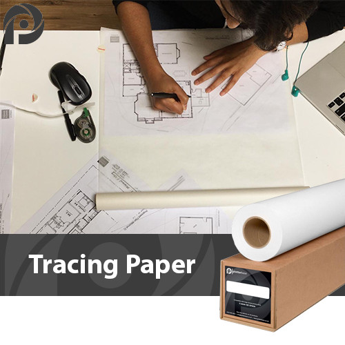 112gsm Tracing Paper | 841mm | 50m | Plotterbase