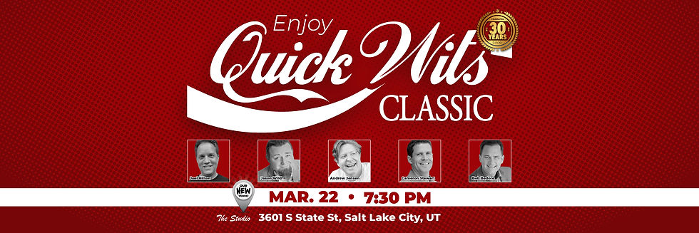 Quick Wits | comedy improv and entertainment | Salt Lake County