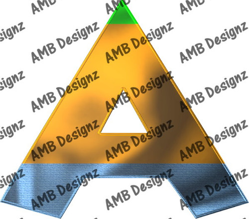 Disney's Goofy Font Letter Art 1 Digital Scrapbooking | Digitalproducts