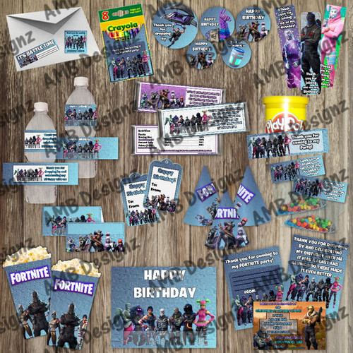 Fortnite Party Supplies