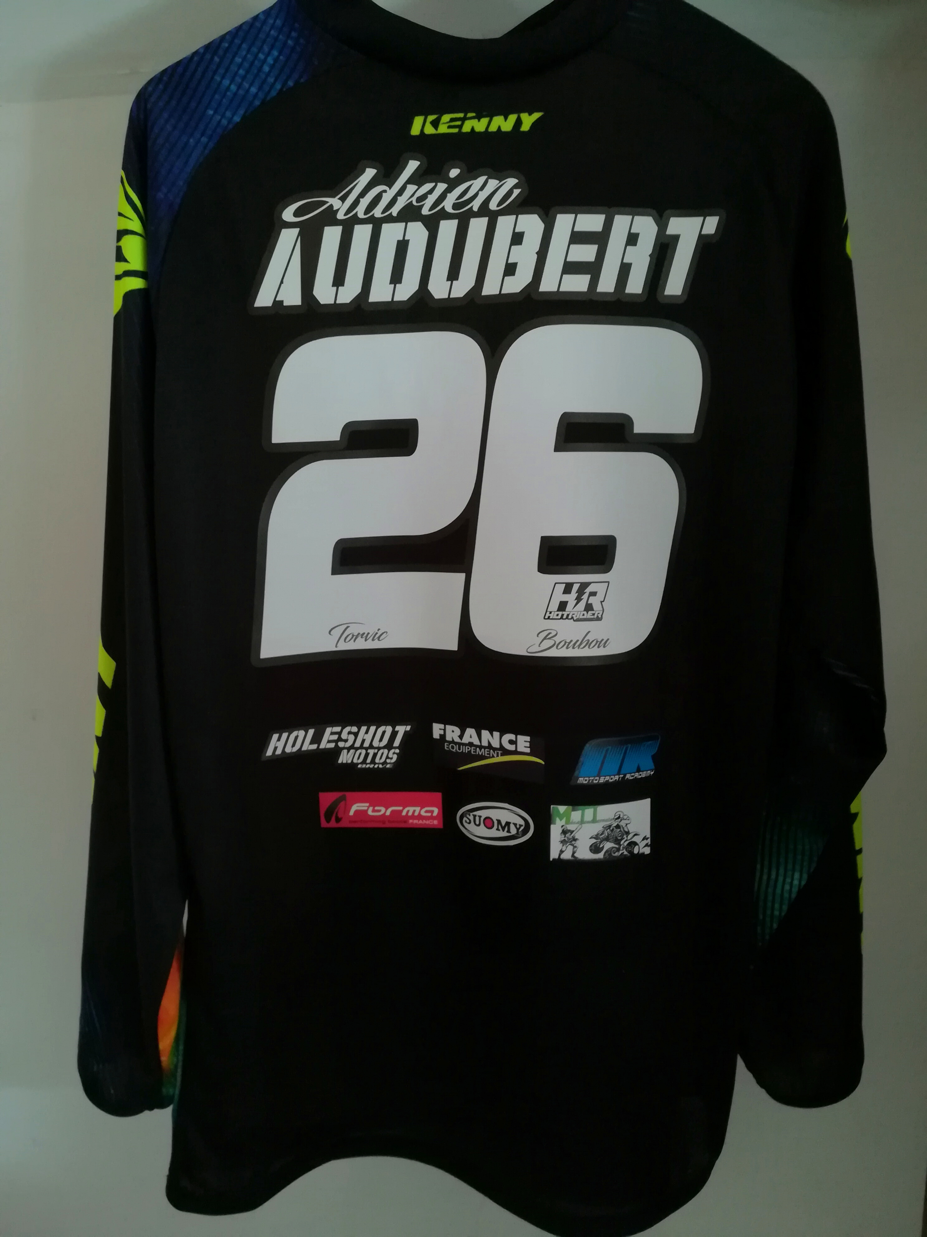 Flocage maillot | HotRider Designs