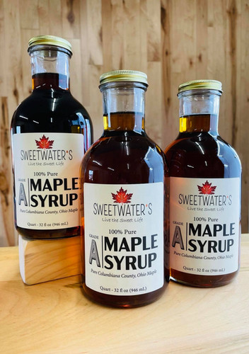 Maple Syrup 32 oz | Sweetwater's Maple