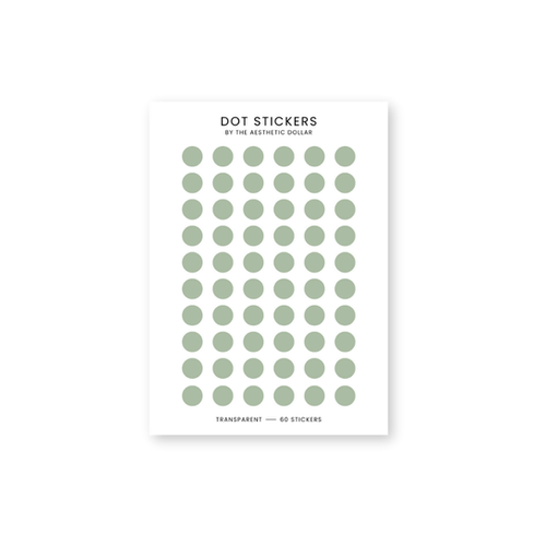 Stability Dot Stickers - Elements Collection® | The Aesthetic Dollar
