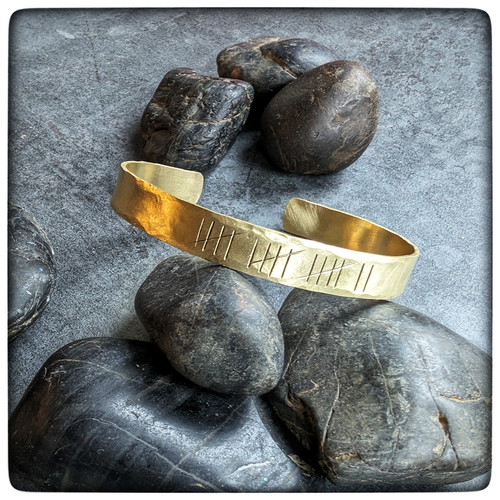 Tally Mark Cuff | The Letter G Design