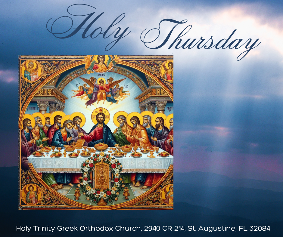 Holy Thursday - Mystical Supper Liturgy 9am - Reading of the 12 Passion ...
