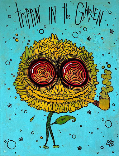 Trippin’ in the Garden | Art by Orrin Taylor