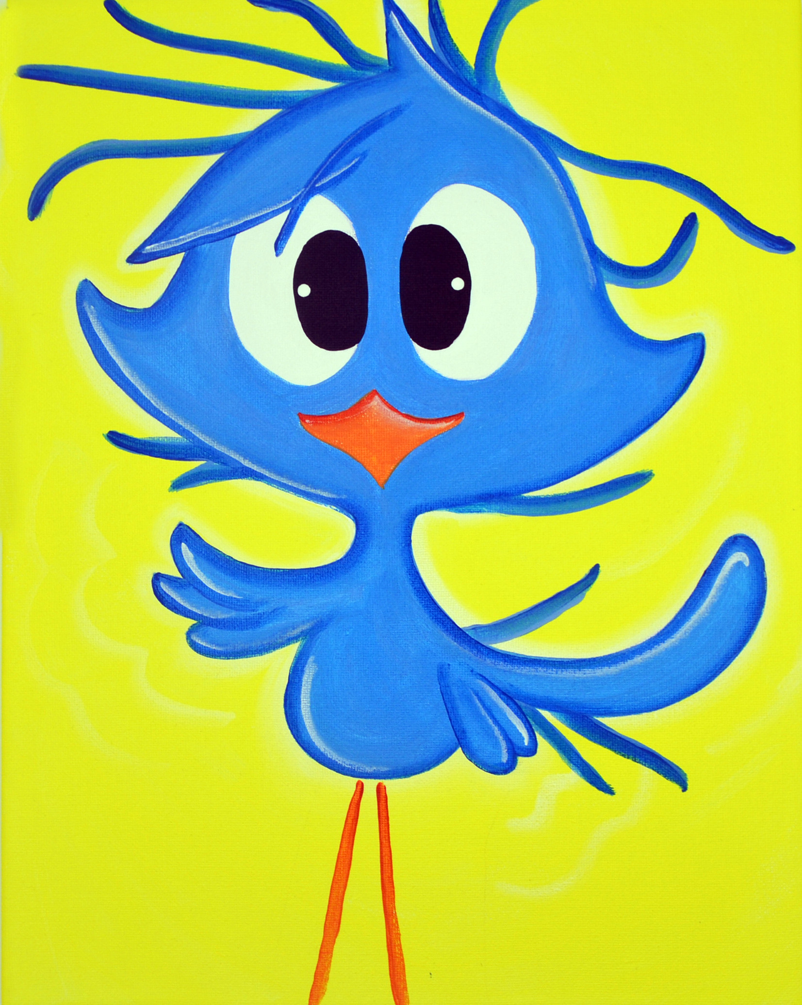 Bluey the Bird | PintsizePicassos