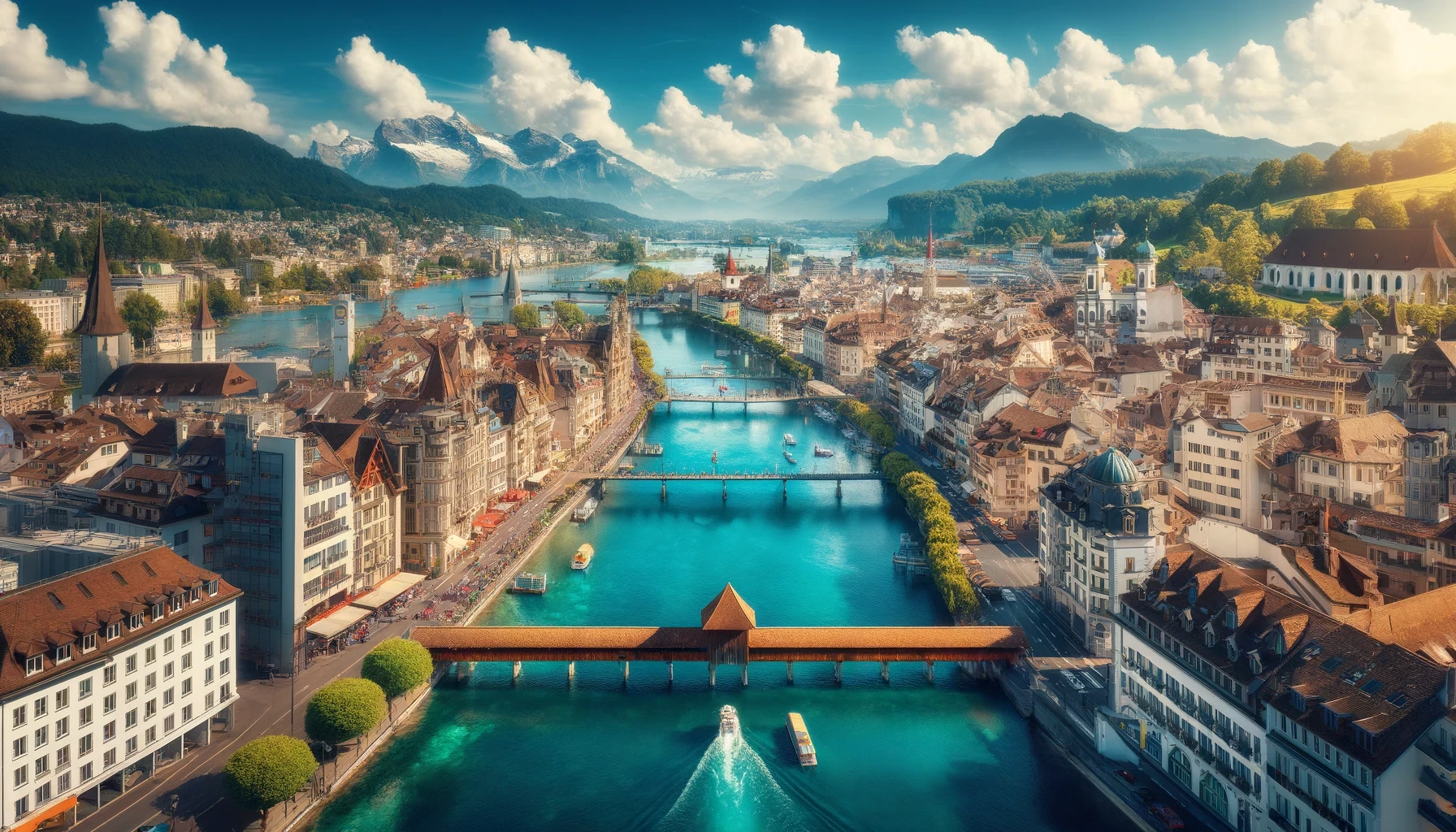 River Adventure Switzerland: A Scenic Float Down the Reuss River in Lucerne