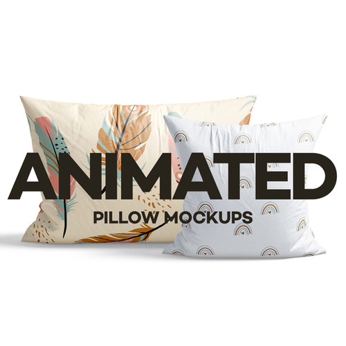 Pillow Animated Mockups | rebrandy.net