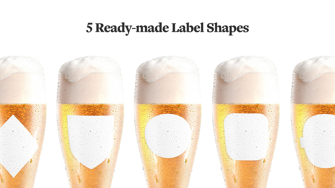 Beer Glass Animated Mockup - Mock Up by rebrandy for Photoshop ...