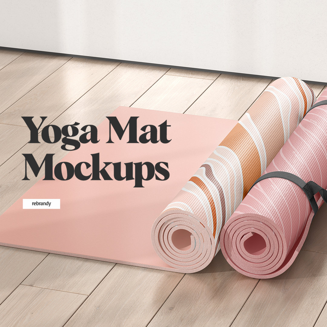 Yoga Mat Mockups - Mock Up by rebrandy for Photoshop, Purchase ...