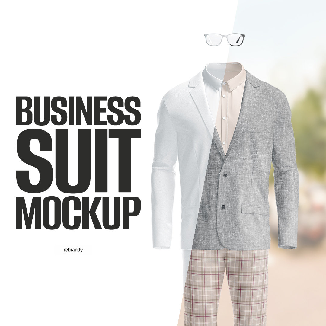 Business Suit Mockup - Mock Up by rebrandy for Photoshop, Purchase ...