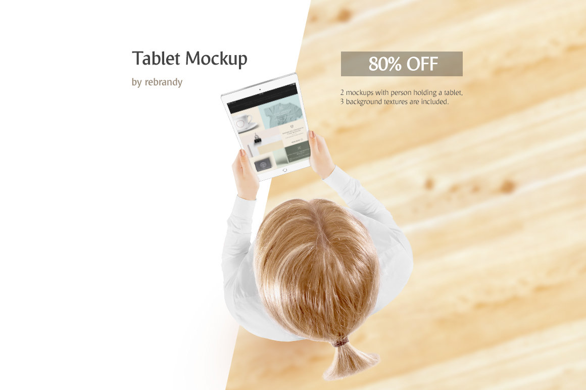 Tablet Mockup - Mock Up by rebrandy for Photoshop, Purchase, Download ...