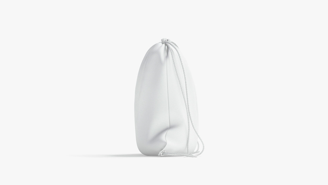 Drawstring Bag 3D Model