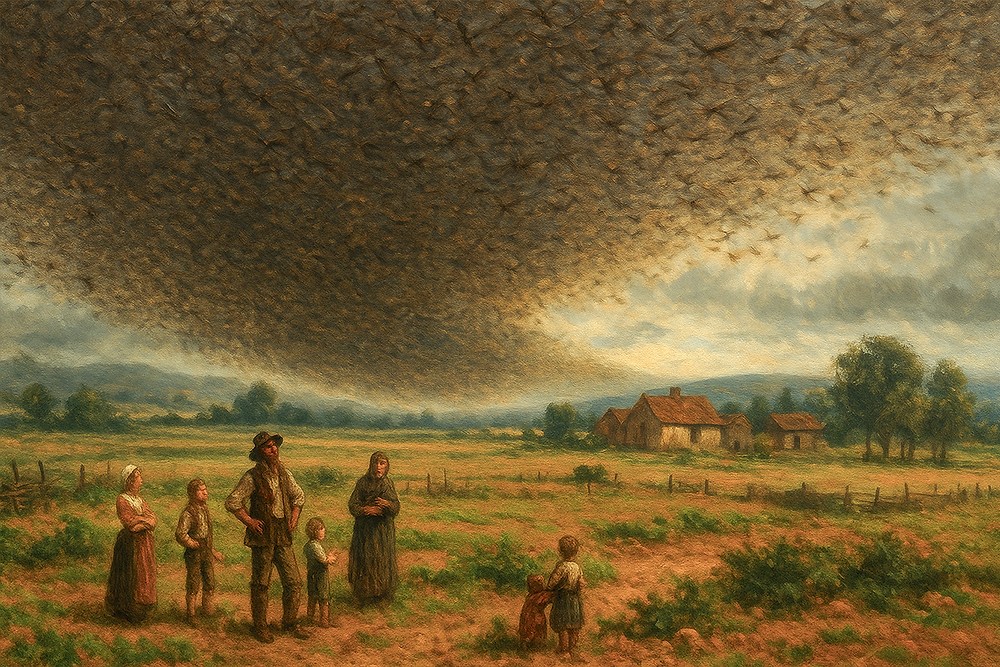 The Great Locust Plague of 1889: When Skies Turned Black in South Africa