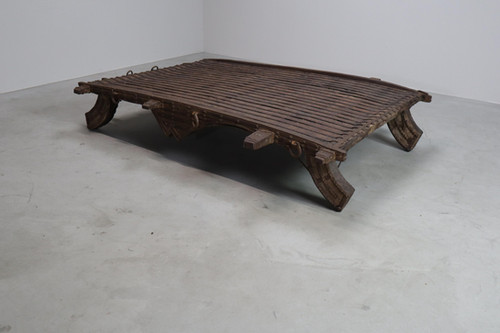 Antique Indian Ox cart table, 1800s | Foss Objects