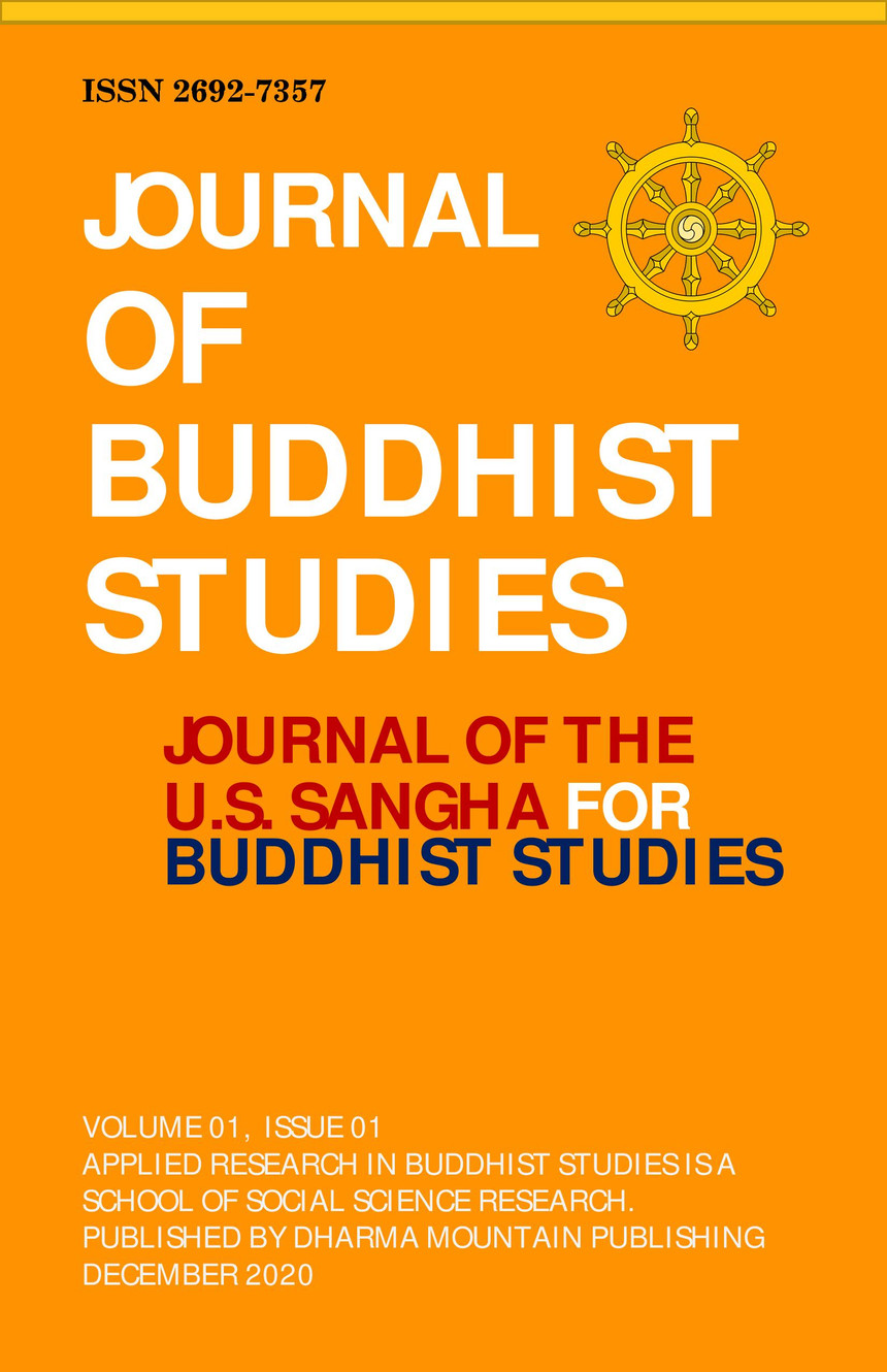 JBSPRESS - Journal of Buddhist Studies United States