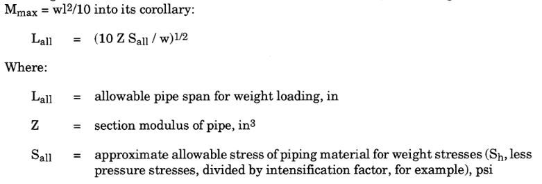 2.2.2 Use of Standard Weight Spans