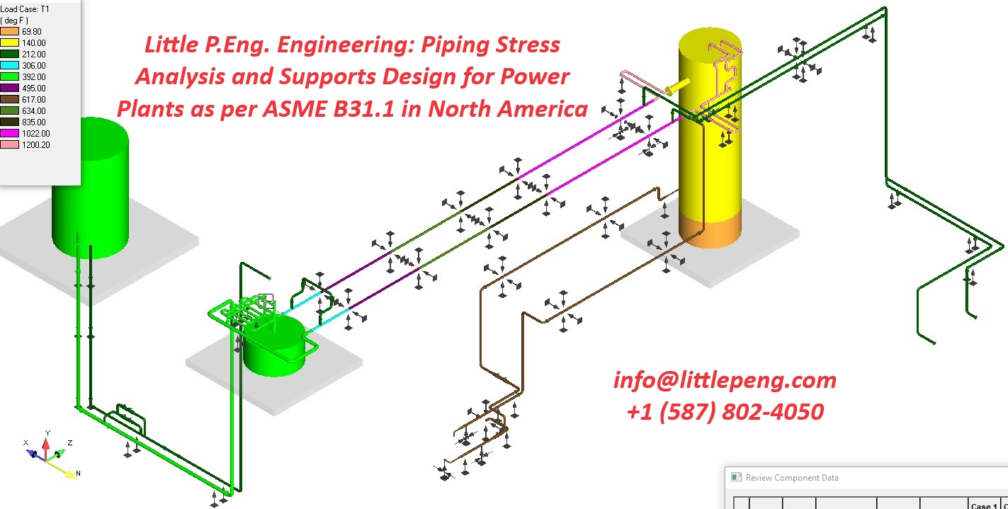 Little P.Eng. Engineering: Piping Stress Analysis and Supports Design ...