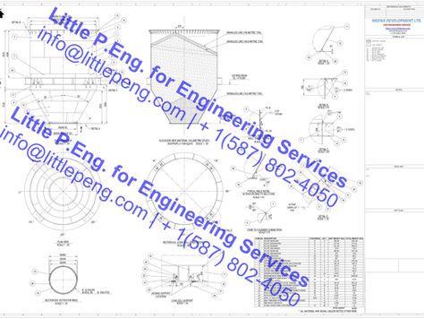 cement silos | Little P.Eng.| Little P.Eng. for Engineering Services [(Structural/Piping/Seismic ...