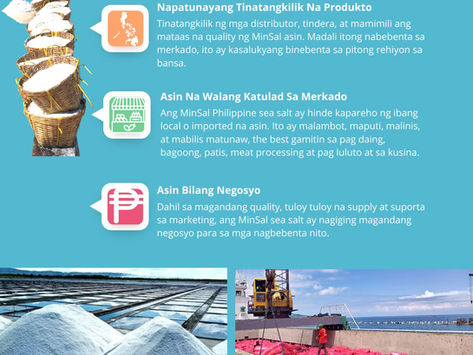 Philippines Sea Salt Supplier | Local Salt Distributor | MinSal