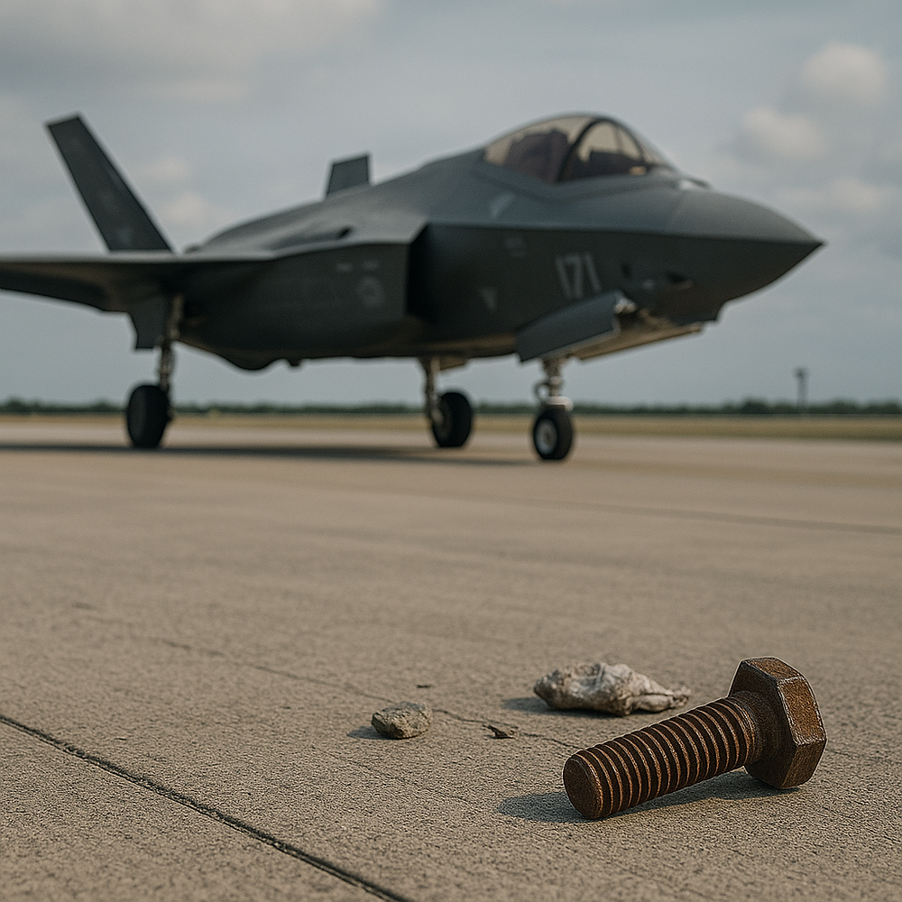 (FOD)Foreign Object Debris in Military Aviation: The Silent Enemy