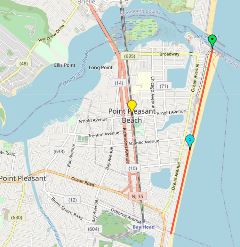 Pt. Pleasant Beach: Family Boardwalk by Day, Parties at Night, 4 ...