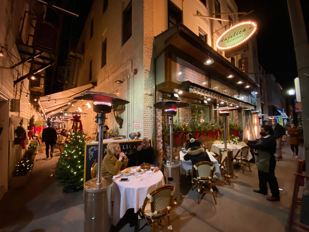 Deauville Inn:Warmest Outdoor Dining at Strathmere on the bay along ...