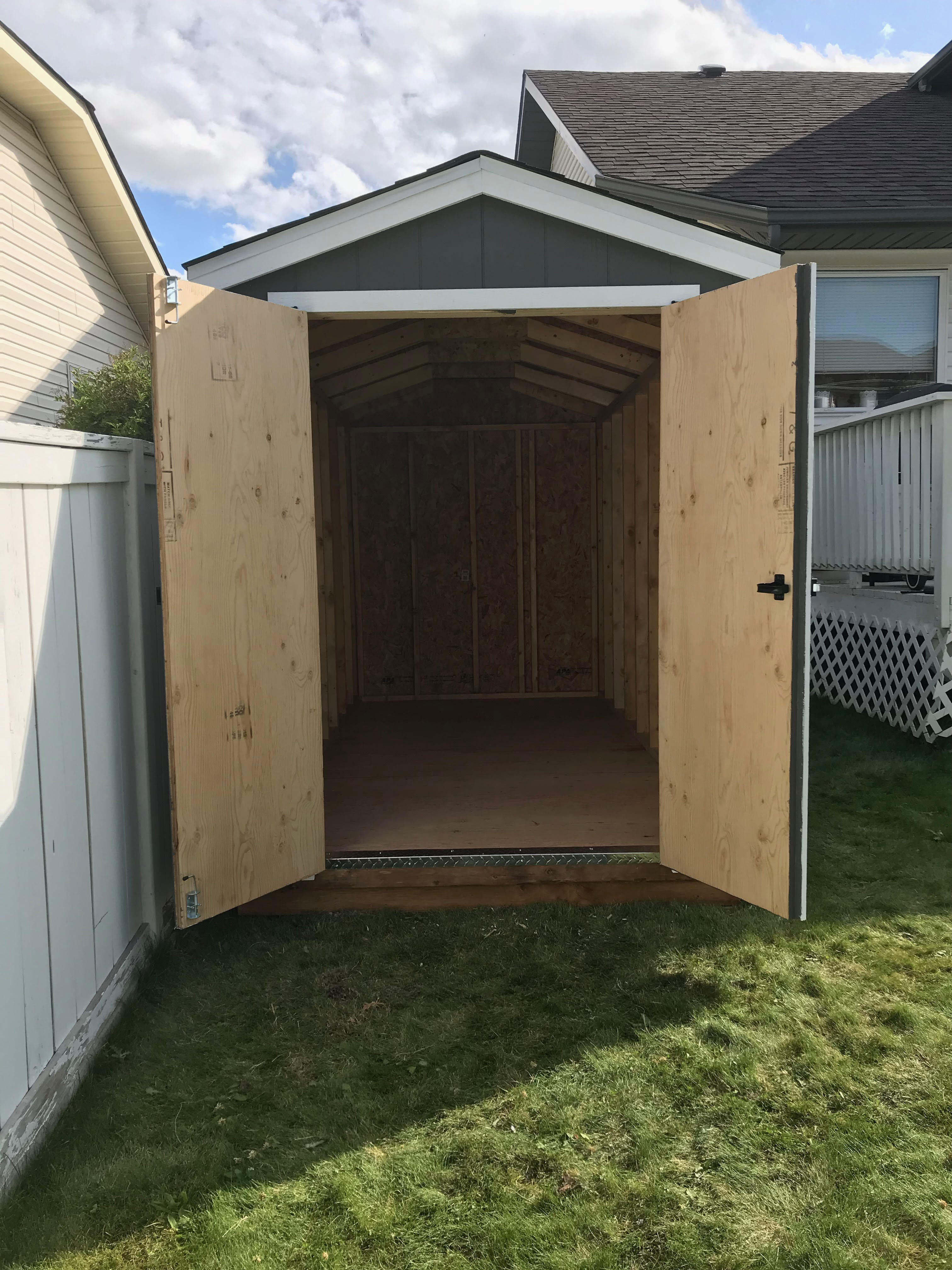 Alberta Sheds | Installed Sheds | Shed Calgary | Custom Sheds | Images