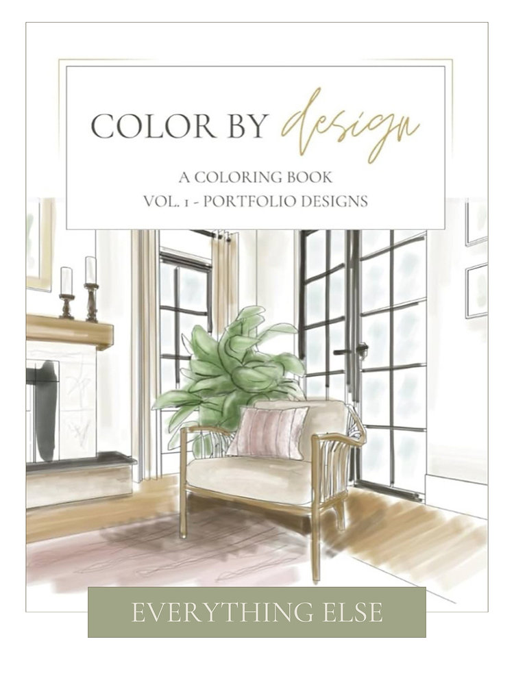 The Perfect Coloring Book for Interior Designers, Design Students ...