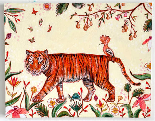 Tiger Painting | Lia Contrino Art