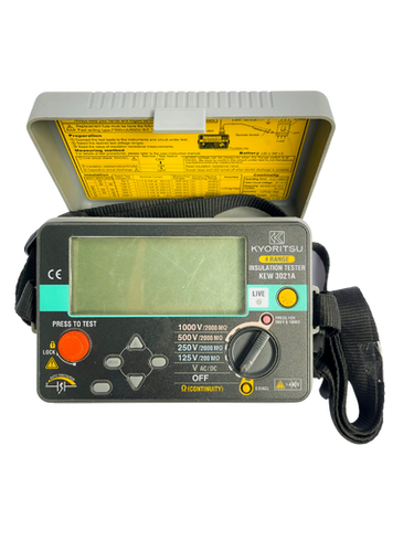 Digital Insulation-Continuity Tester Kyoritsu KEW 3021A | www.n-squared ...
