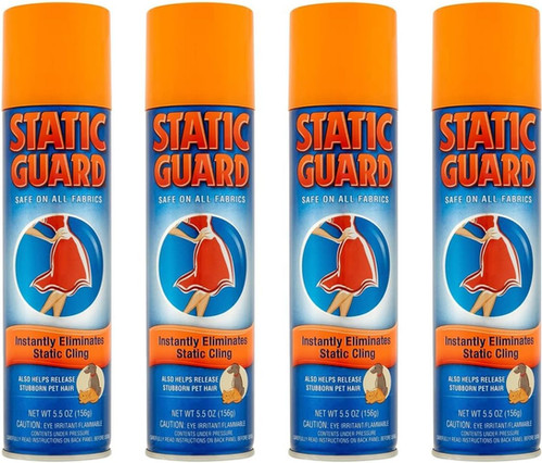 Wholesale Static Guard Spray 5.5 oz Pack of 4 – Anti-Static Spray for ...