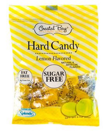 Coastal Bay Confections Sugar Free Lemon Hard Candy, 12 oz (4-Pack ...