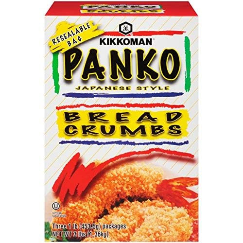 Kikkoman Panko Bread Crumbs Japanese Stype 3-1 pound boxes | Jefferson ...
