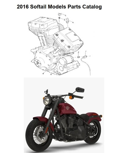 CATÁLOGO DE PEÇAS SOFTAIL MODELS - 2016 HARLEY DAVIDSON | https ...