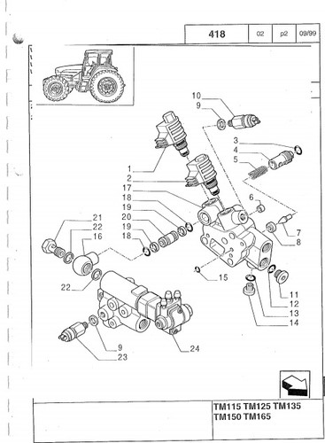 CATÁLOGO DE PEÇAS TM115 TM125 TM135 TM150 TM165 TRATORES - NEW HOLLAND ...