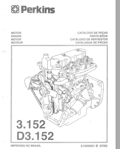 Catálogo de Peças Motor Perkins 3.152 D3.152 | https://static.wixstatic ...