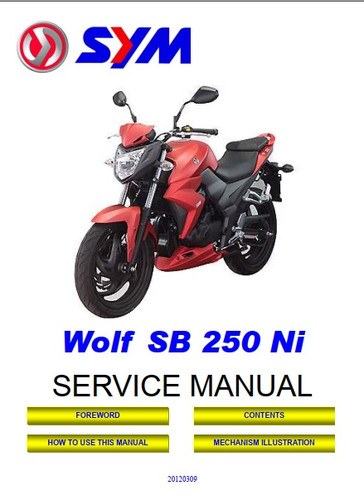 MANUAL DE SERVIÇO SYM WOLF SB 250 Ni | https://static.wixstatic.com ...