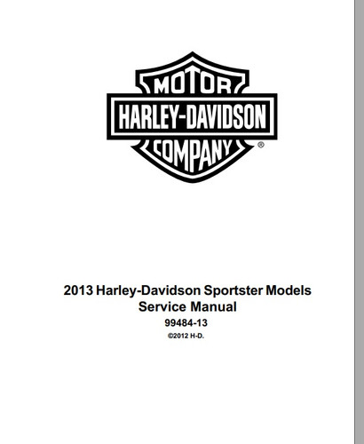 MANUAL DE SERVIÇO SPORTSTER MODELS - 2013 | https://static.wixstatic ...