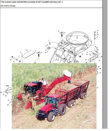 Catálogo de Peças Case 7700 Colhedora de Cana | https://static ...