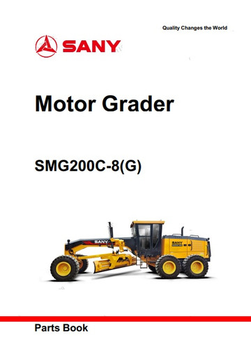 Catálogo de Peças SMG 200C-8 Motoniveladora - Sany | https://static ...