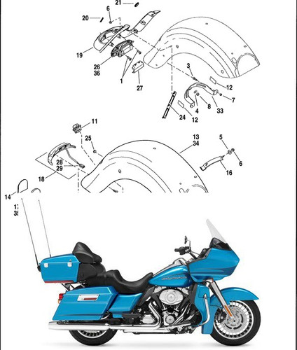CATÁLOGO DE PEÇAS TOURING MODELS - 2011 HARLEY DAVIDSON | https ...