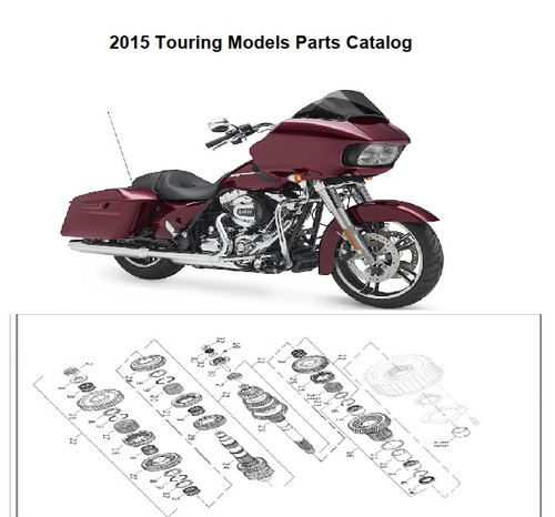 CATÁLOGO DE PEÇAS TOURING MODELS 2015 HARLEY DAVIDSON | https://static ...
