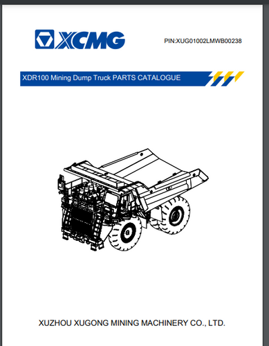 CATÁLOGO DE PEÇAS XDR100 CAMINHÃO - XCMG | https://static.wixstatic.com ...