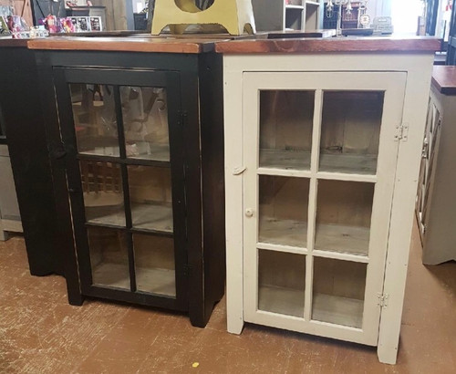 Amish Glass Book Case | Lucan Architectural