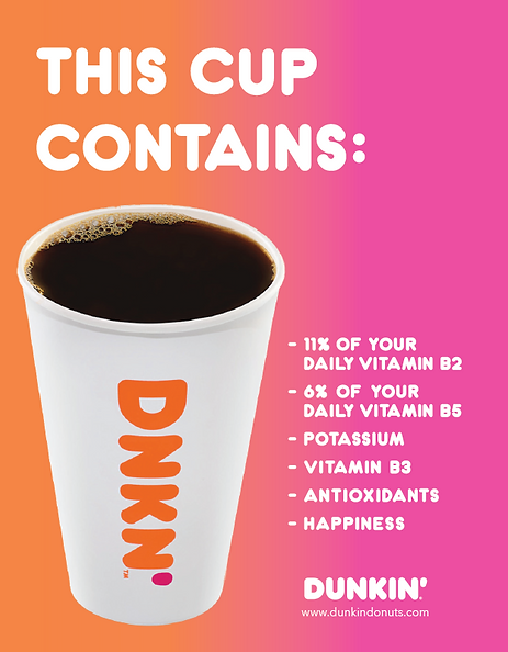 Dunkin' Ad Campaign | Claire Fink Design