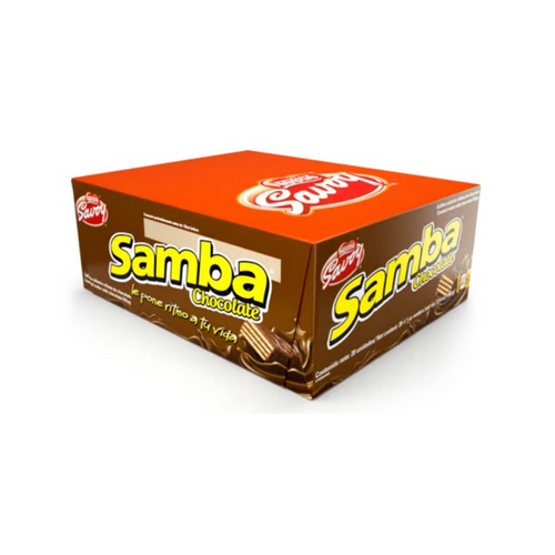 SAMBA® Chocolate Display - 20PK | Venefood Usa